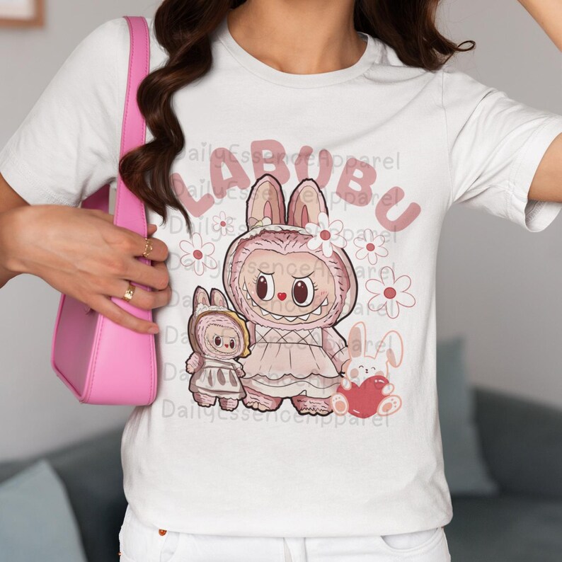 Labubu Mokoko Cute Bunny Kawaii PNG Instant Digital Download - Etsy
