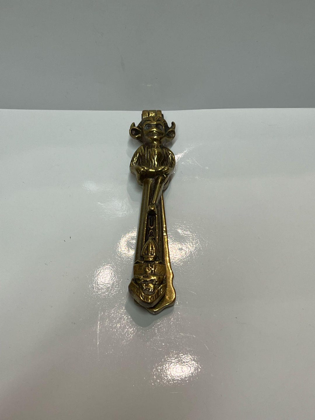 Antique/Vintage Brass Lincoln Imp Nutcracker - England - Etsy Portugal