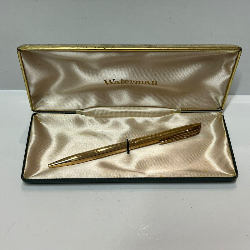 Waterman penna placata oro - Etsy Italia