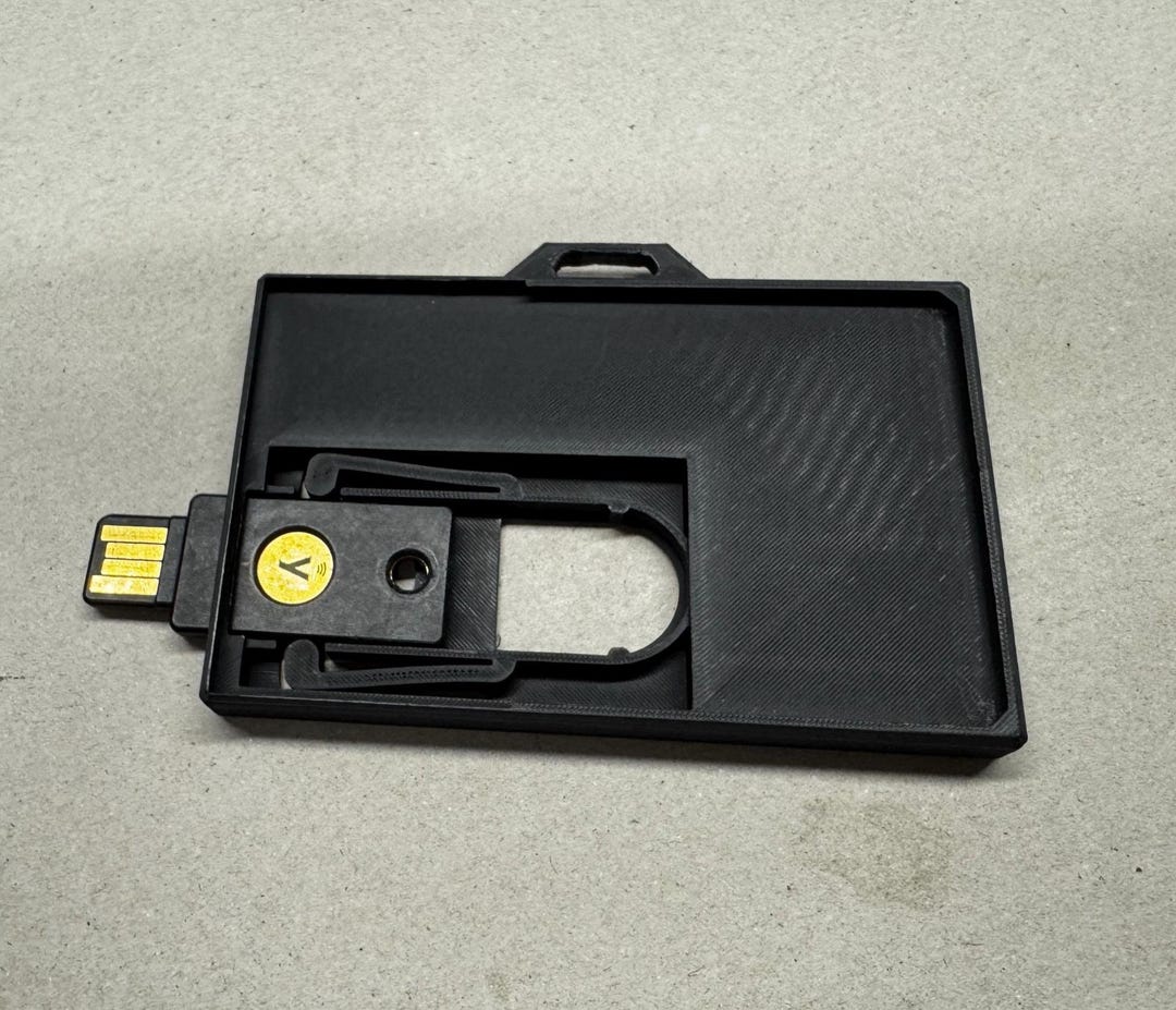 Yubikey Card Holder - Etsy