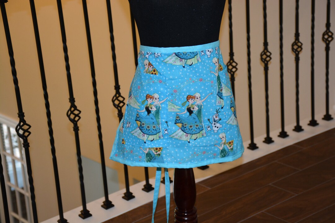 Frozen Inspired Waist Apron: Vendor, Craft Fair Apron - Etsy