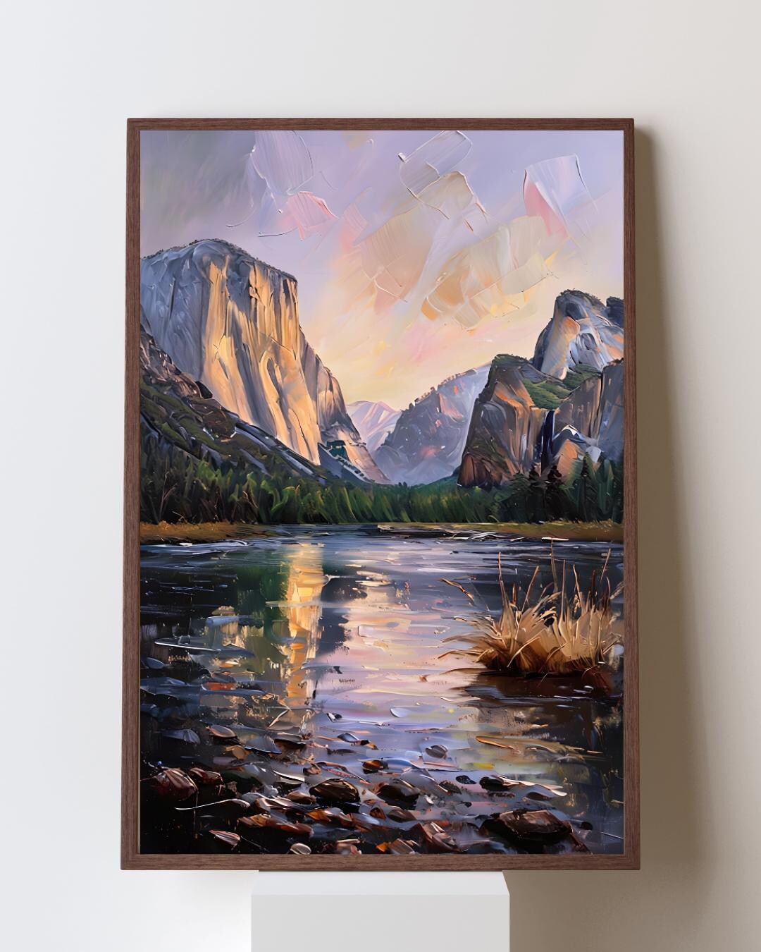 Yosemite Sunrise Art, Yosemite Valley View, El Capitan Wall Art ...