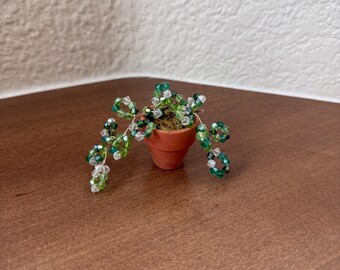 Micro Beaded Plant - Etsy