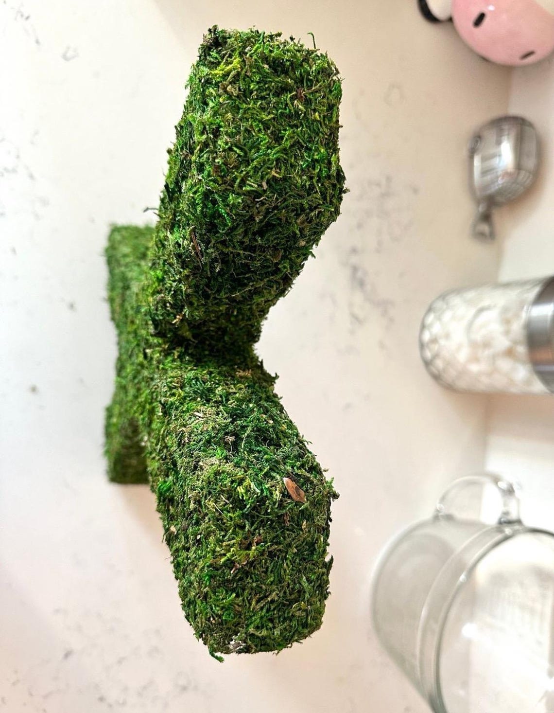 12 Inch Moss Letters Moss Numbers Moss Animals Reindeer Moss Nursery ...