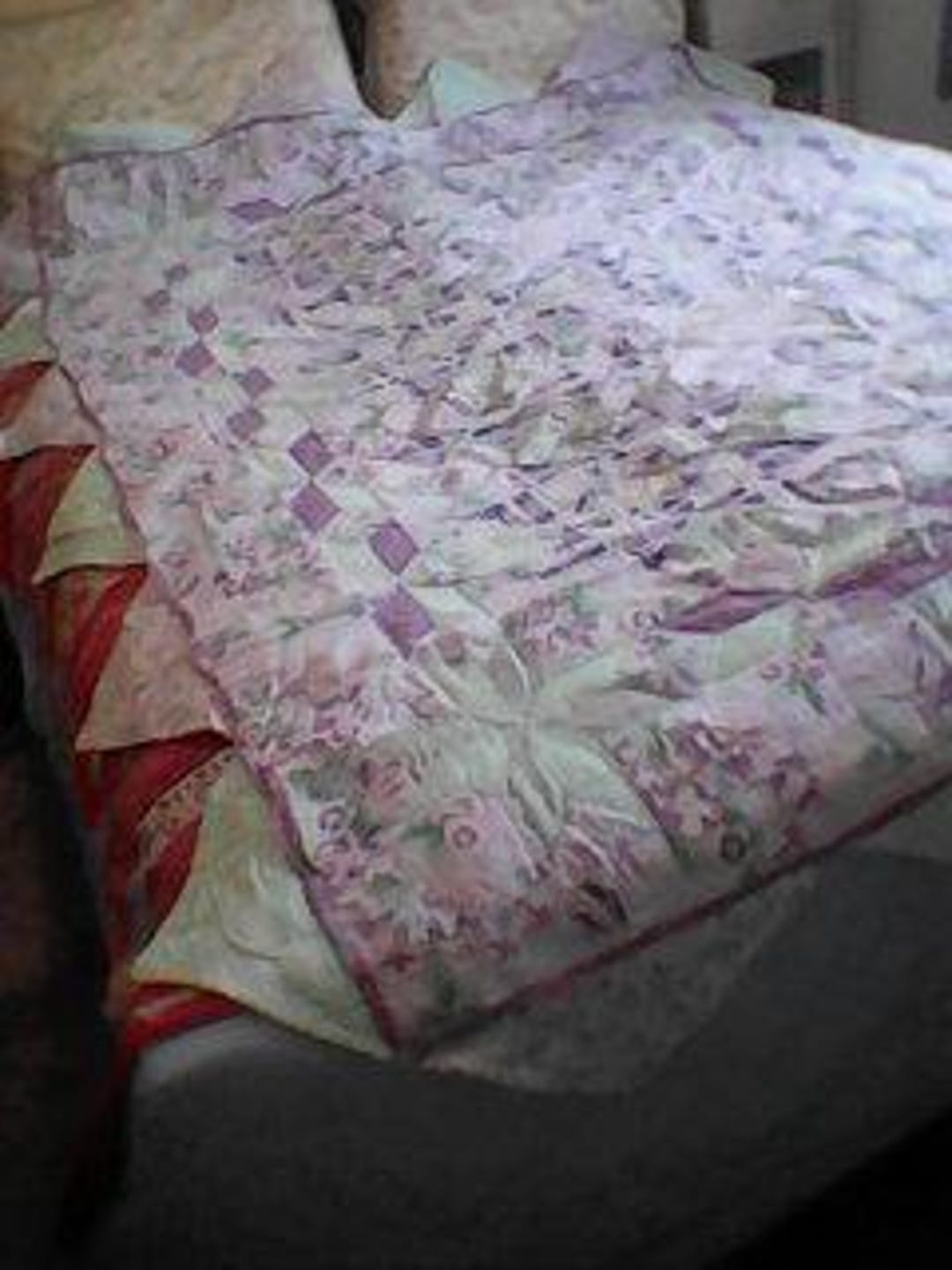 Vintage Piecework Quilt 1940s - Etsy