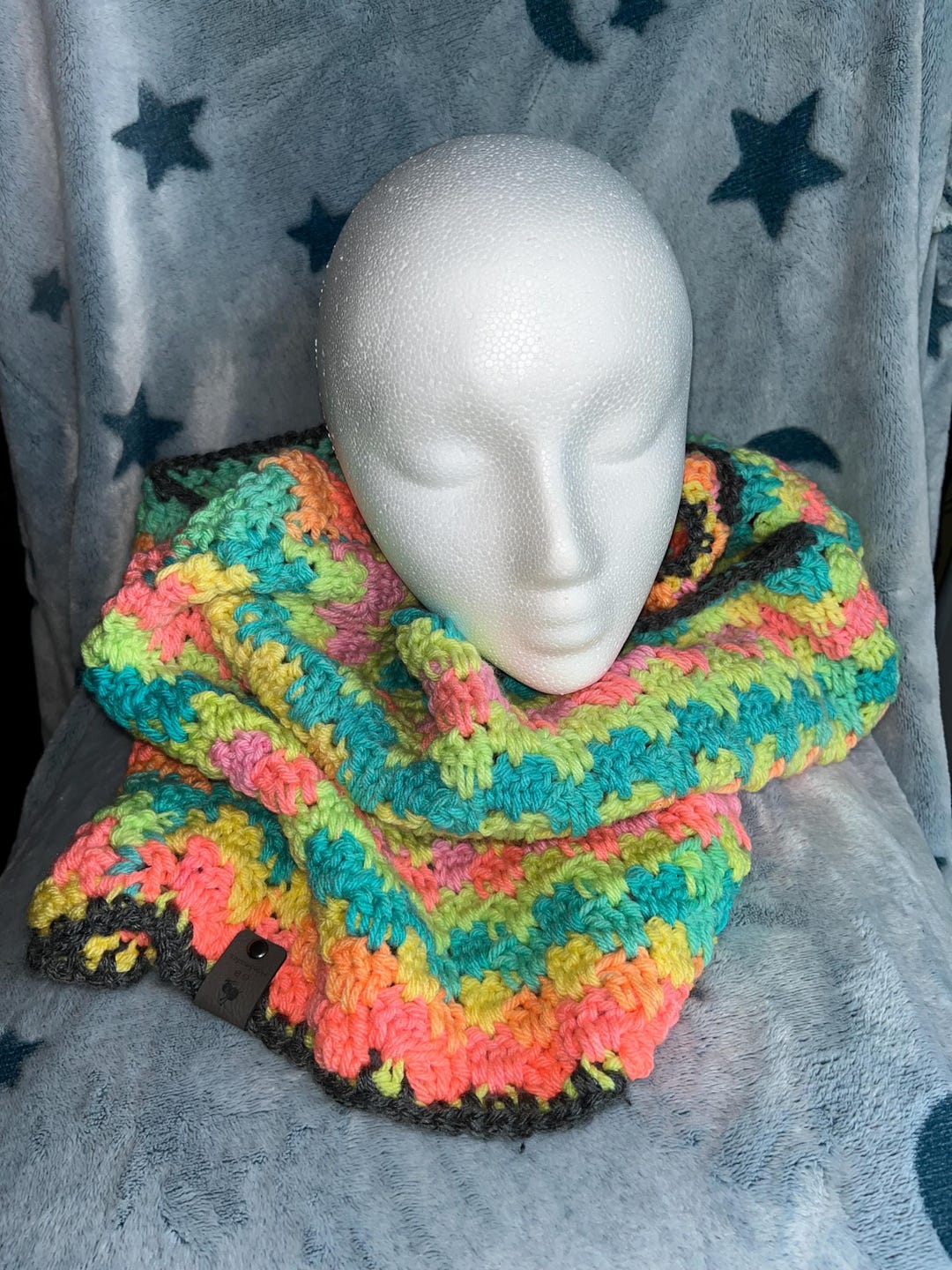 Neon Rainbow Cowl - Etsy