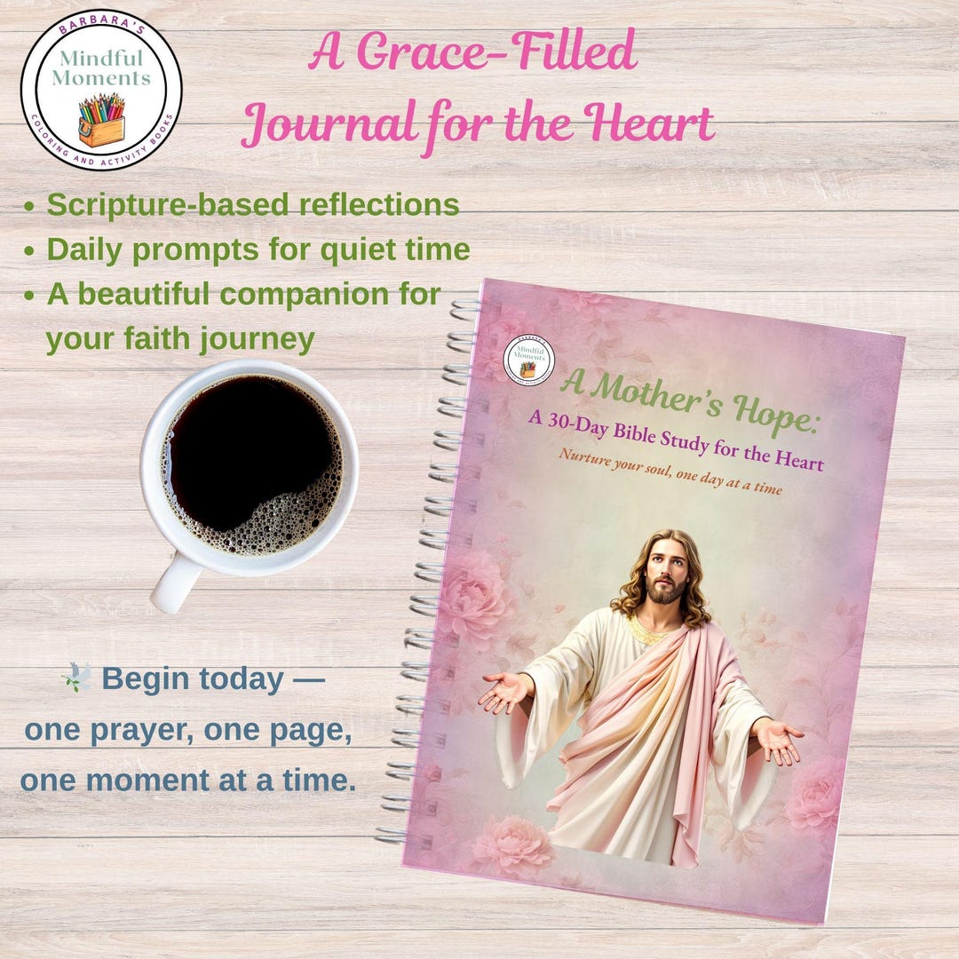 A Mother’s Hope – Printable Faith Journal for Women | Scripture Prompts ...