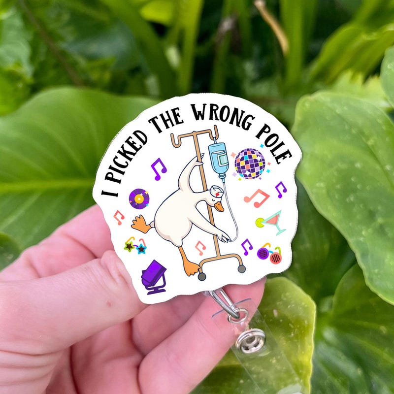 Badge Reel Exchange Nurse - Etsy