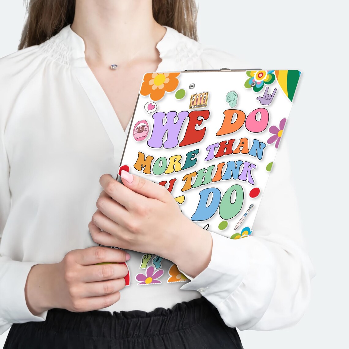 Personalized SLP Clipboard: Retro Speech Language Pathologist Gift - Etsy