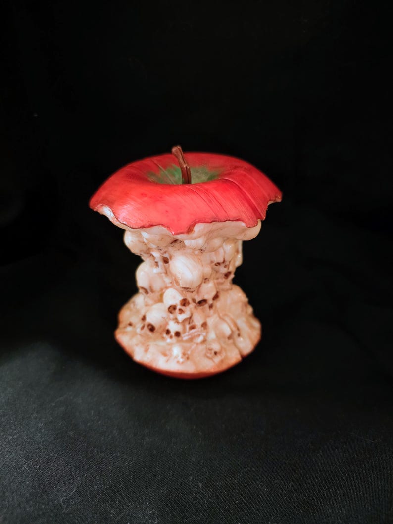 3D Printed Skull Apple - Etsy