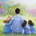 Father Three Daughters Art Print, Three Sisters, Three Girls Paintings ...