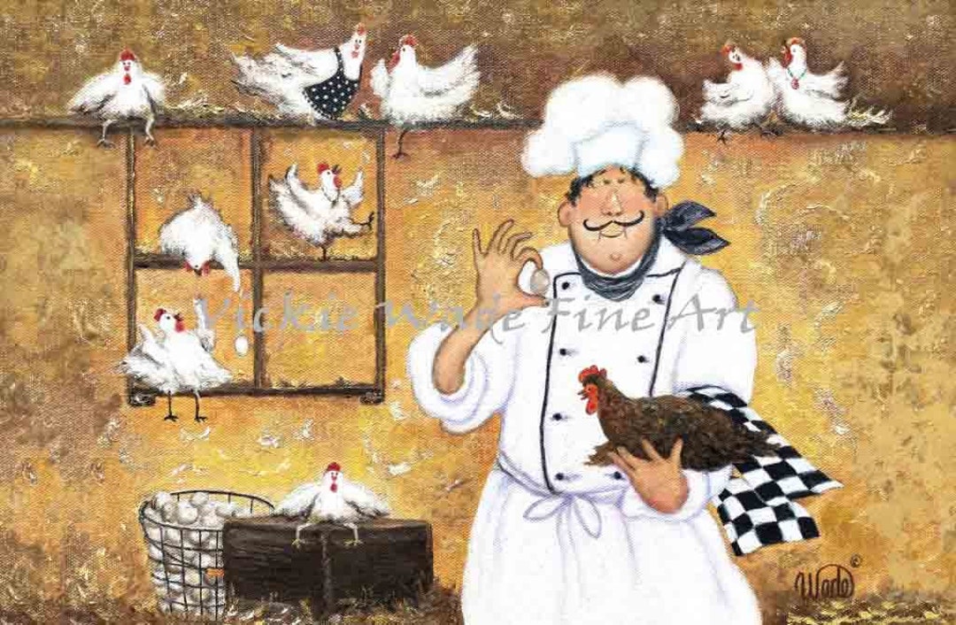 Fat Chef Drawing Fat Chef Original Artwork For Sale Fine Art America