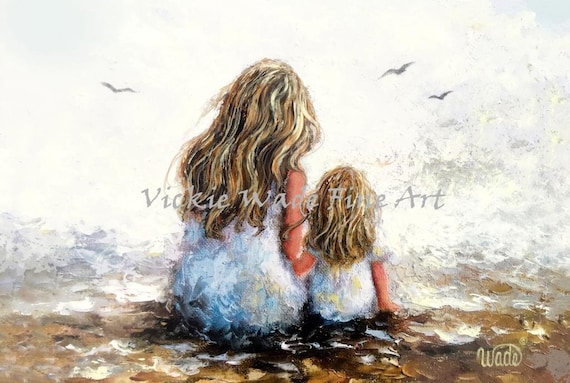 Mother Daughter Sculptures