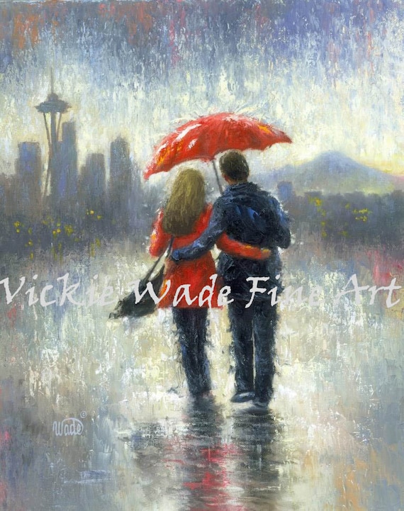 Umbrella Rain Red