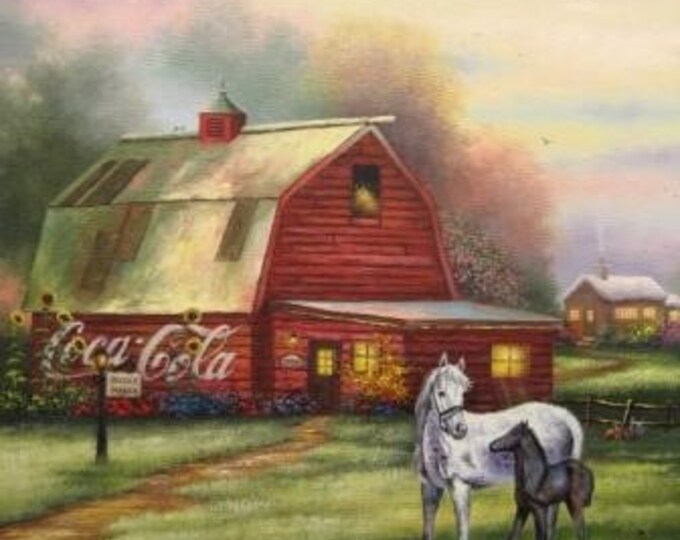 Coca Cola Barn RESERVED - Etsy