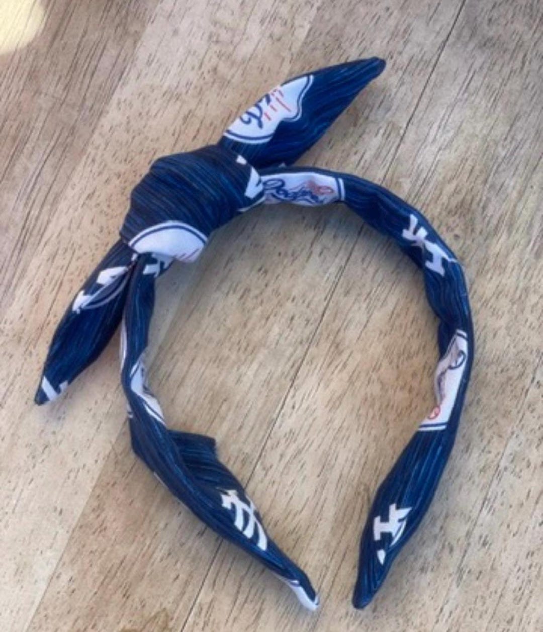 Los Angeles Baseball | Dodgers Inspired Headband | Knotty Headband ...