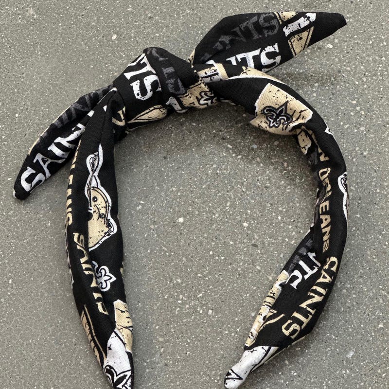 Saints Headband - Etsy