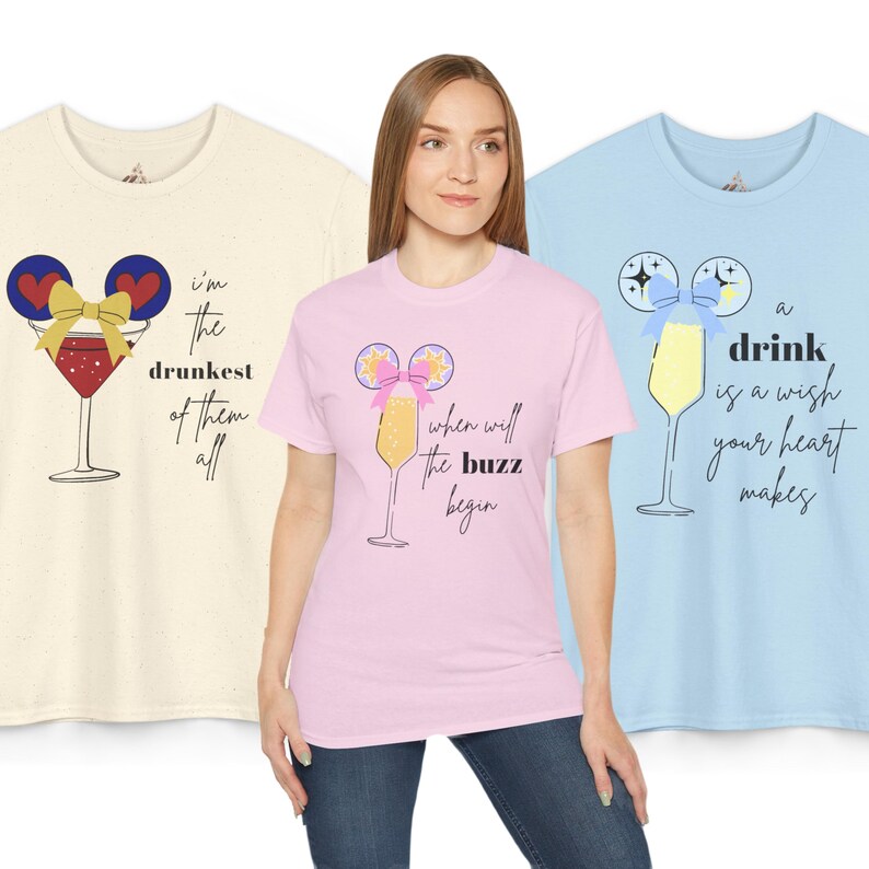 Disney Princess Drinking Epcot Shirts, Matching, Group, Girls, Couples ...