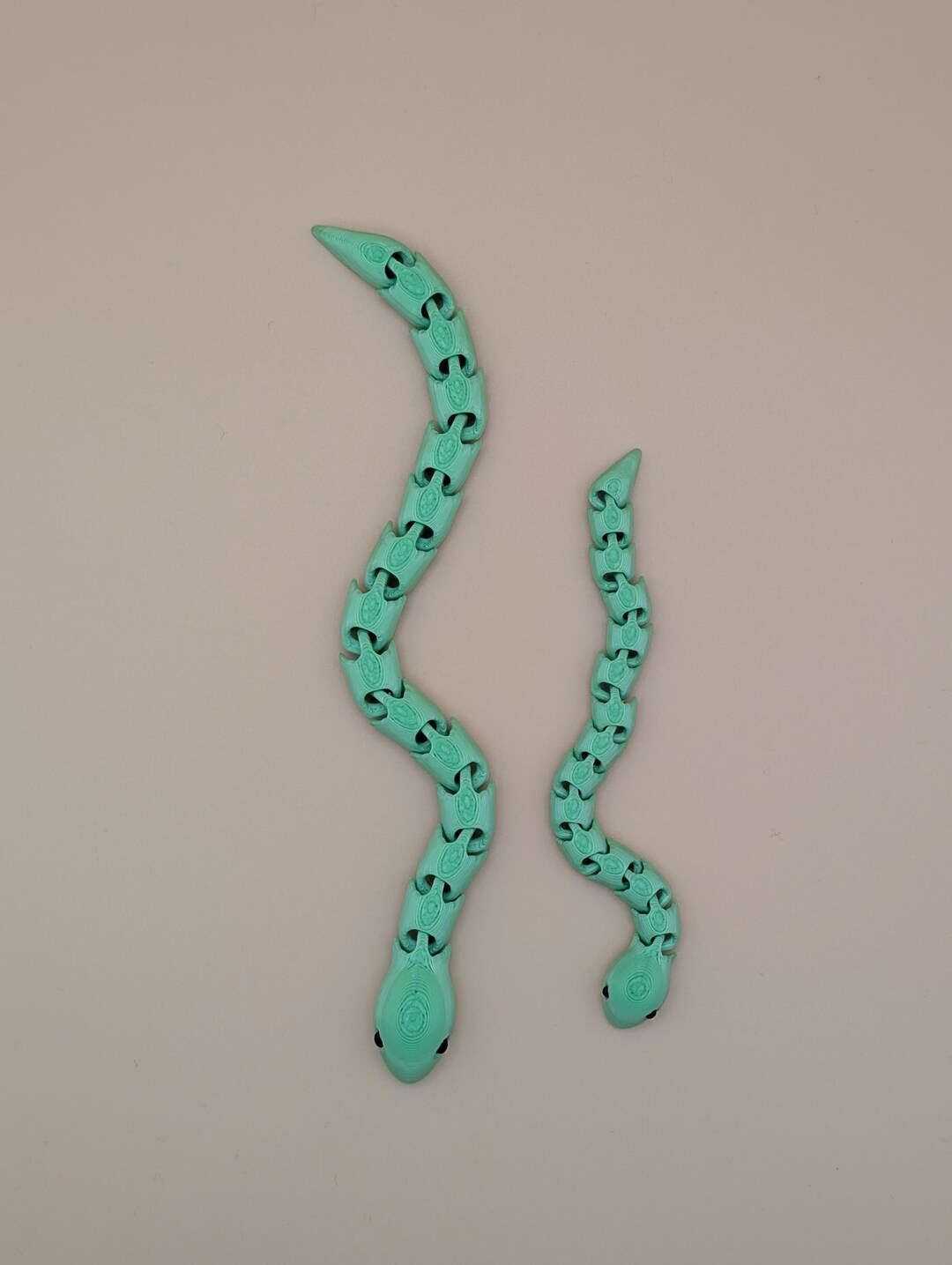 Flexi Snake, Snake, 3D Prints, Figure, Articulated Animal - Etsy