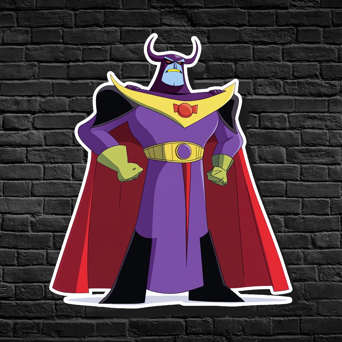 Emperor Zurg Sticker: Toy Story, Pixar Vinyl Decal - Etsy