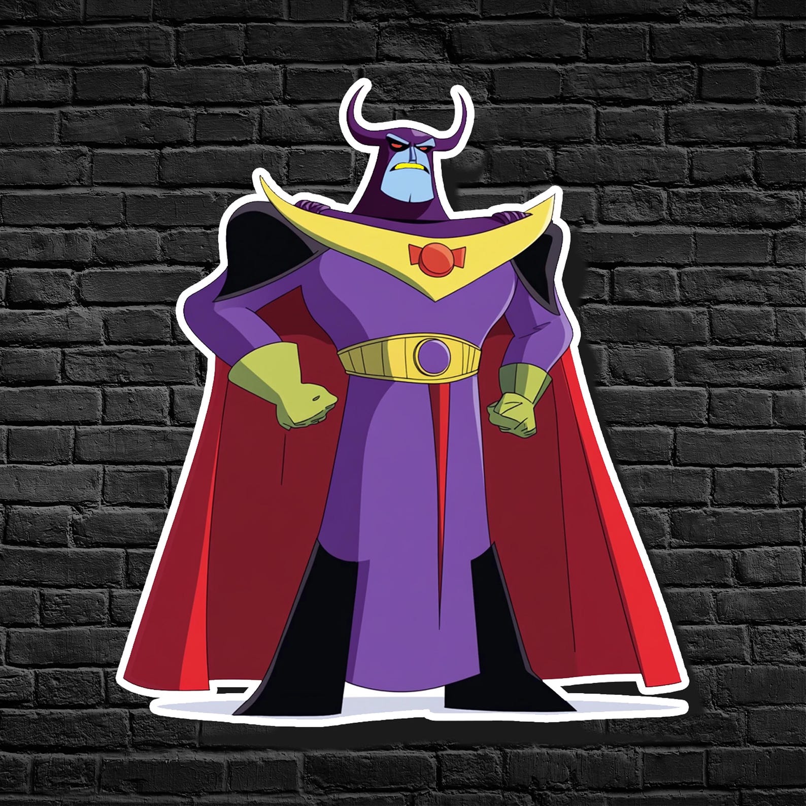 Emperor Zurg | Pixar | Emperor Zurg Sticker | Pixar Sticker | Pixar ...