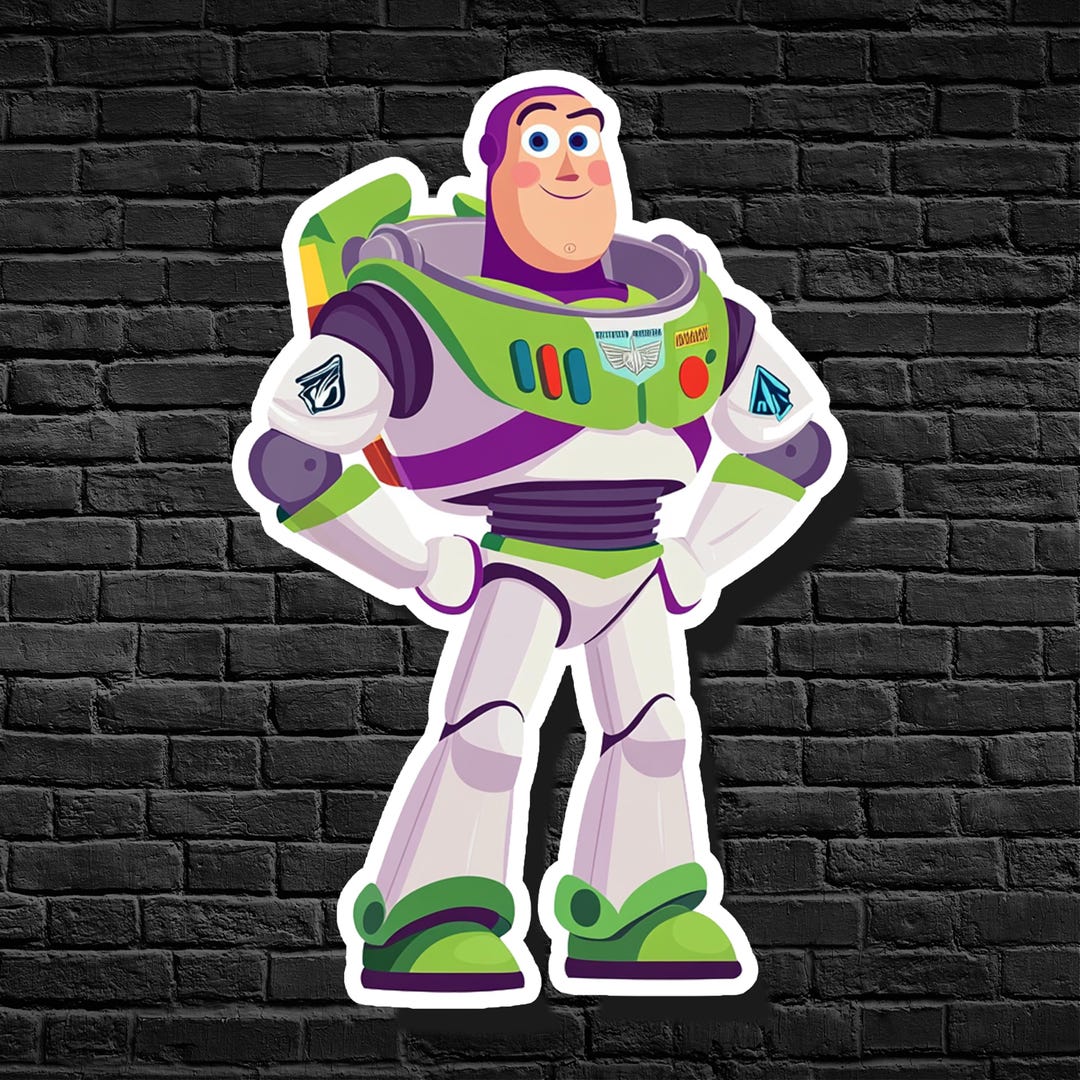 Buzz Lightyear | Pixar | Buzz Lightyear Sticker | Pixar Sticker | Space ...