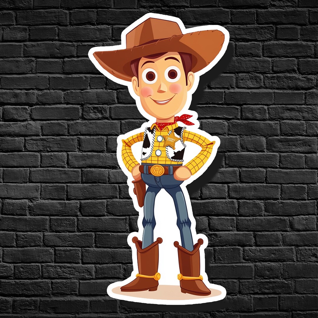 Woody | Pixar | Woody Sticker | Pixar Sticker | Cowboy | Cowboy Sticker ...