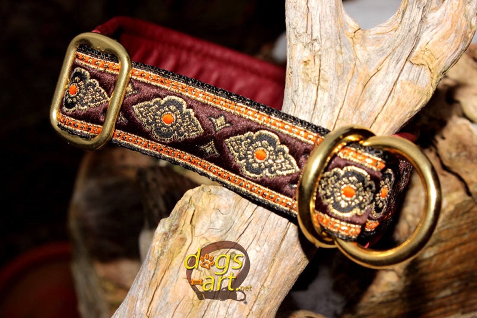 Martingale Dog Collar Leather Limited Slip Fancy Festive - Etsy