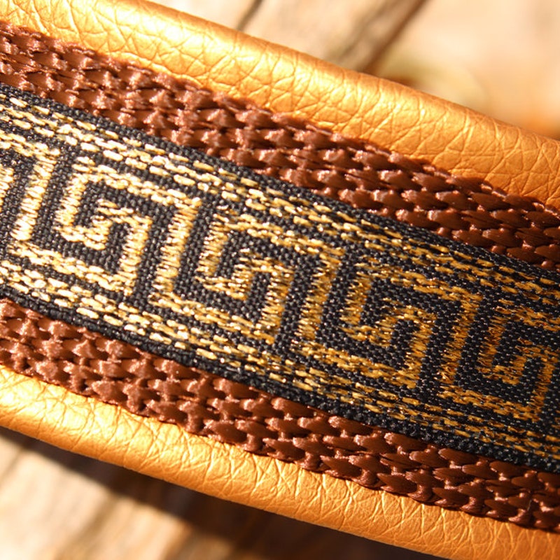 Dog Collar Greek Key - Etsy UK