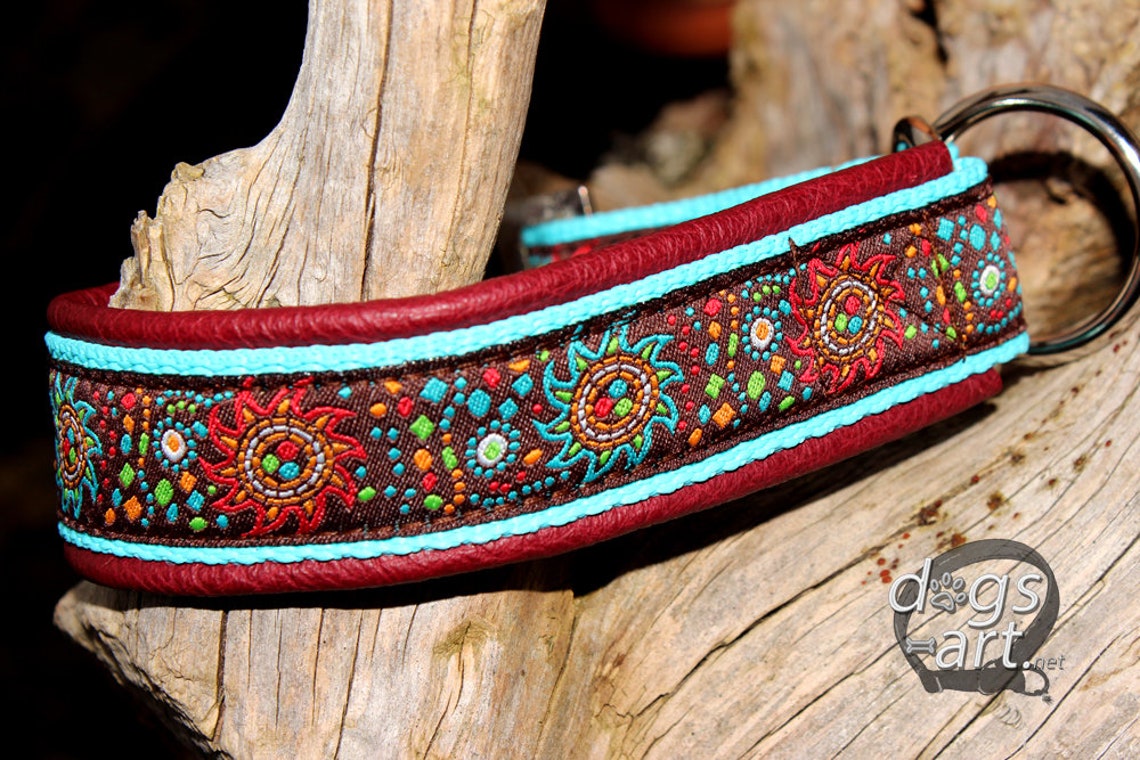 Martingale Leather Dog Collar Limited Slip Design Your Own | Etsy