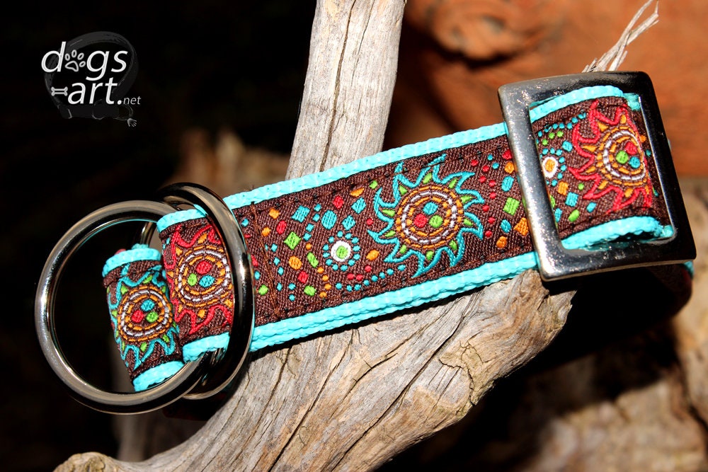 Martingale Leather Dog Collar Limited Slip Design Your Own | Etsy