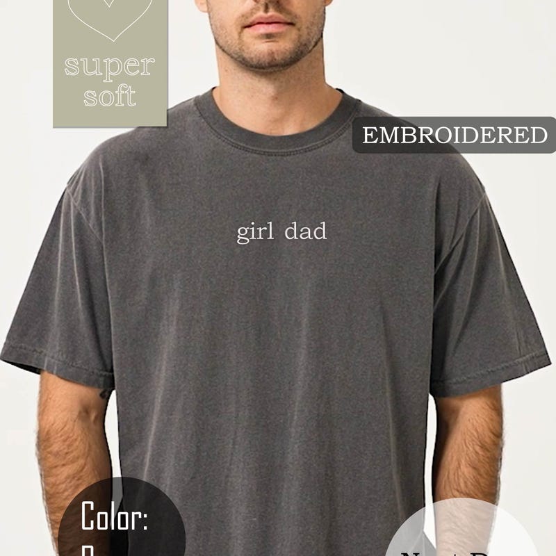 Dad Life Embroidered Shirts - Etsy