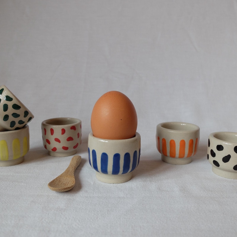 Ceramic Egg Cup - Etsy