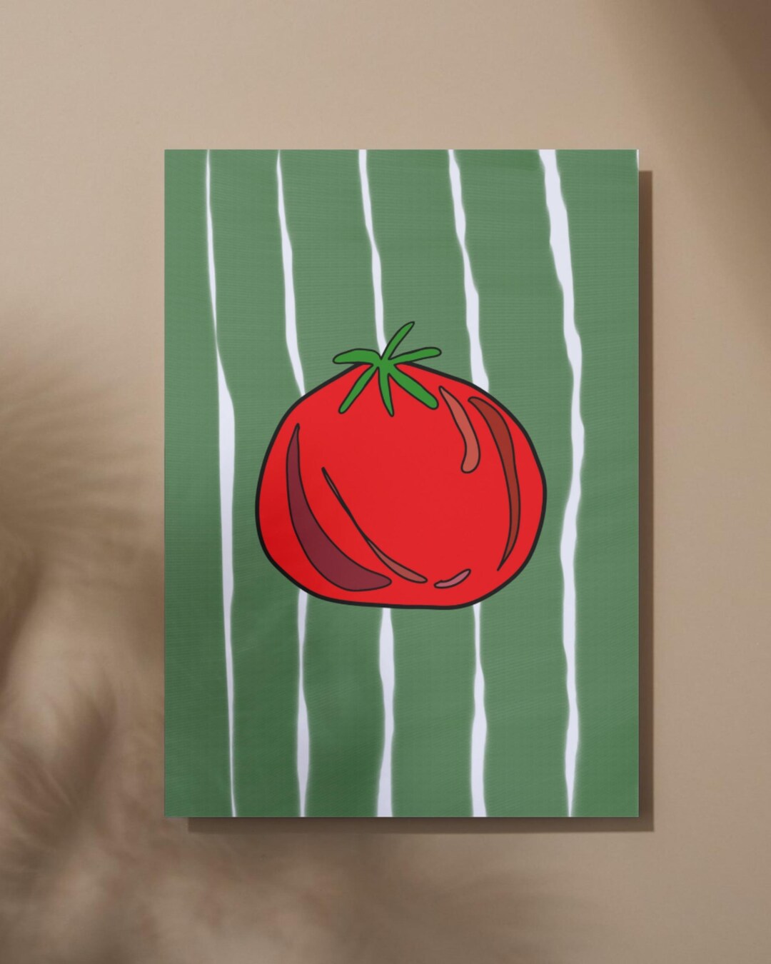Tomato Print, Tomato Wall Art, Kitchen Art, Digital Download Tomato ...