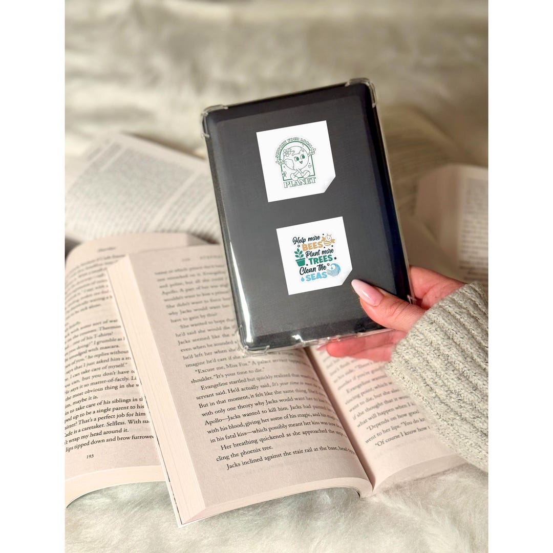 Earth Day Sticker – Help Bees, Plant Trees and Save the Planet, Eco ...