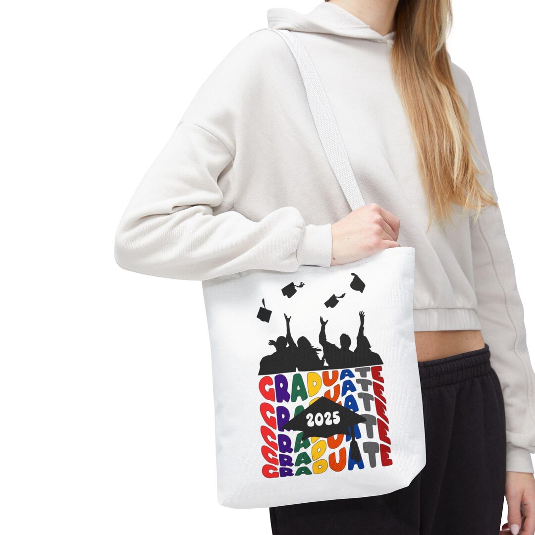 2025 Graduation Tote Bag, Eco-friendly Carry-all for Graduates, Perfect ...
