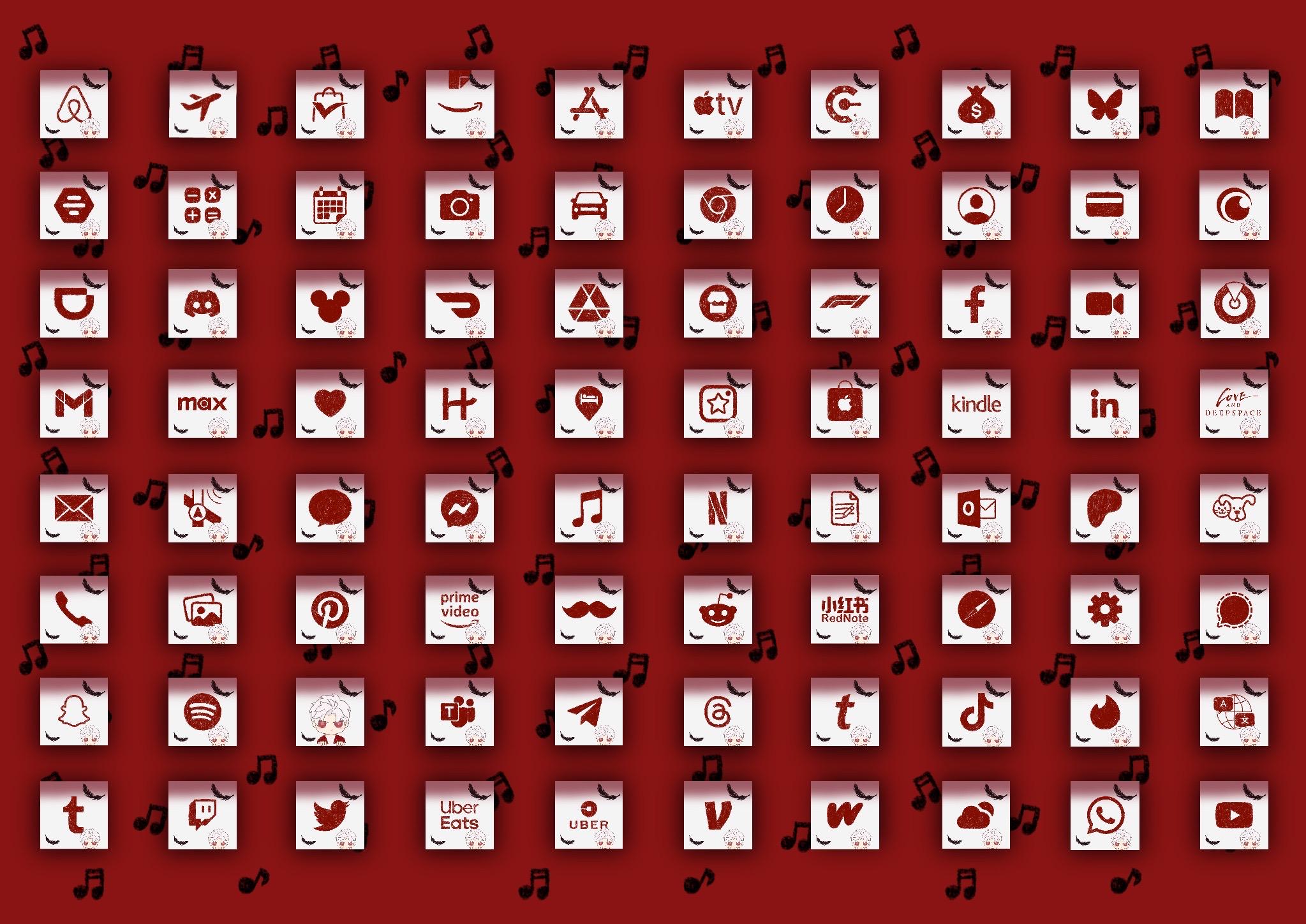 Love and Deepspace Icons - Sylus - Ios and Android Compatible - Etsy