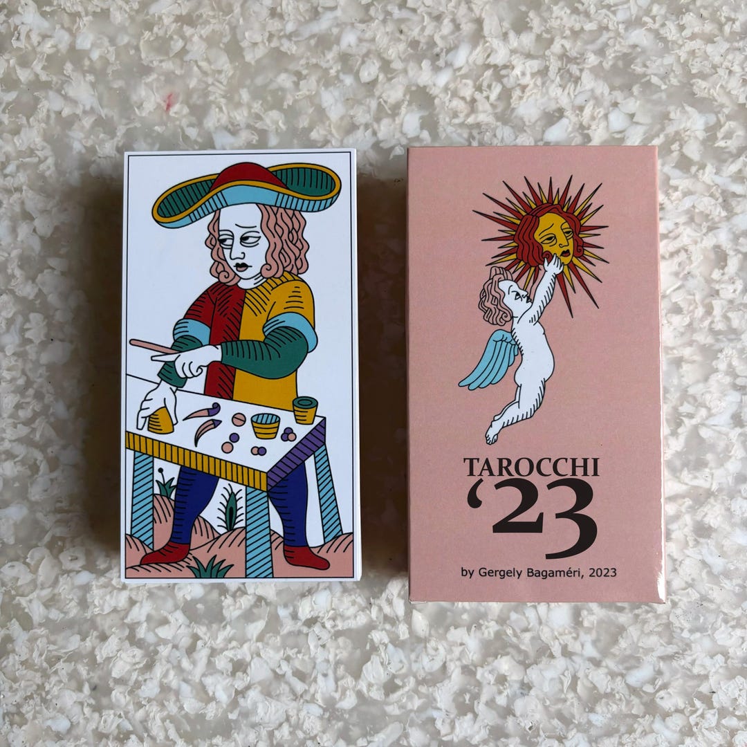Tarocchi '23 - 78 Cards Tarot De Marseille Card Set - Etsy