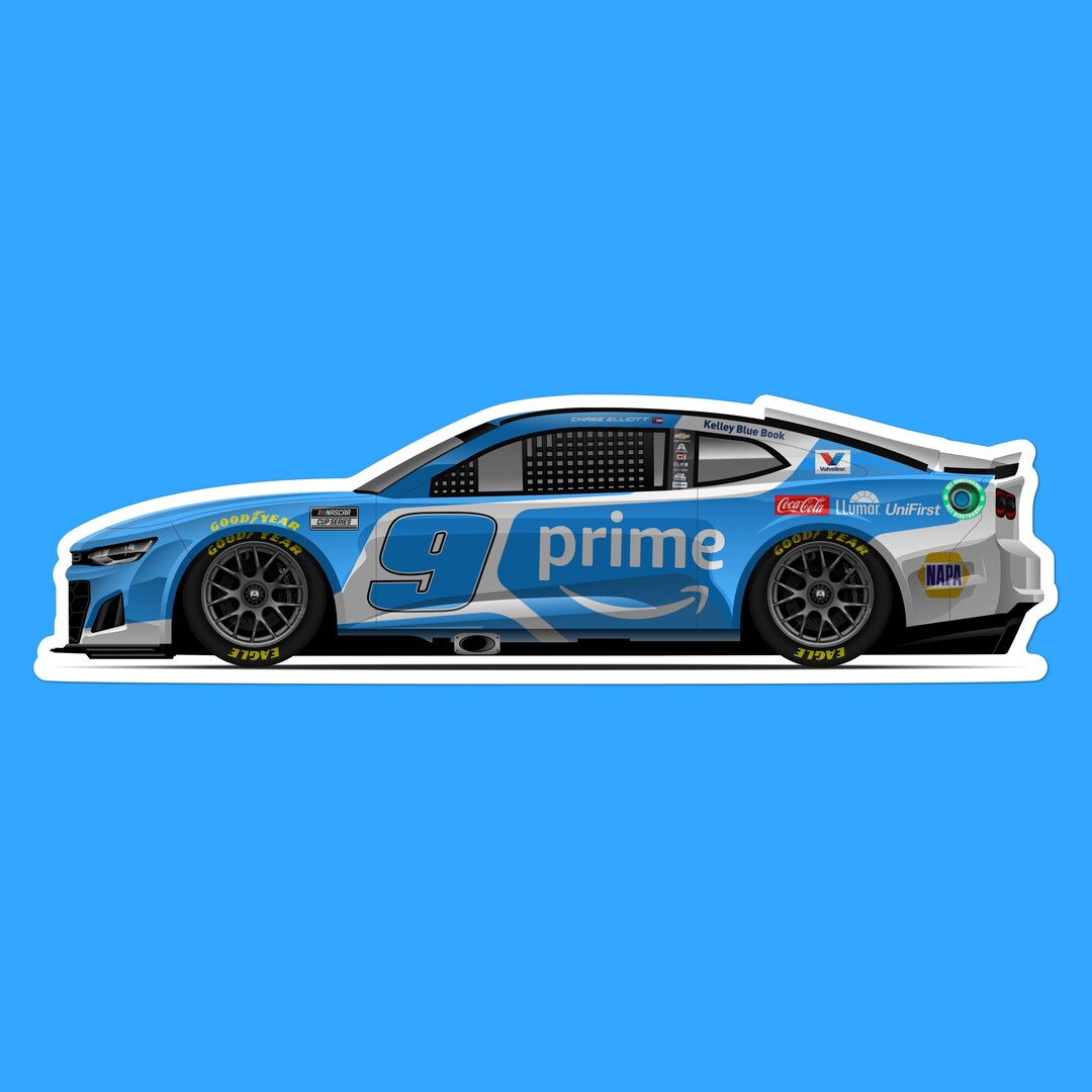 Chase Elliott 2025 Amazon Prime Video Chevrolet ZL1 Sticker - Etsy