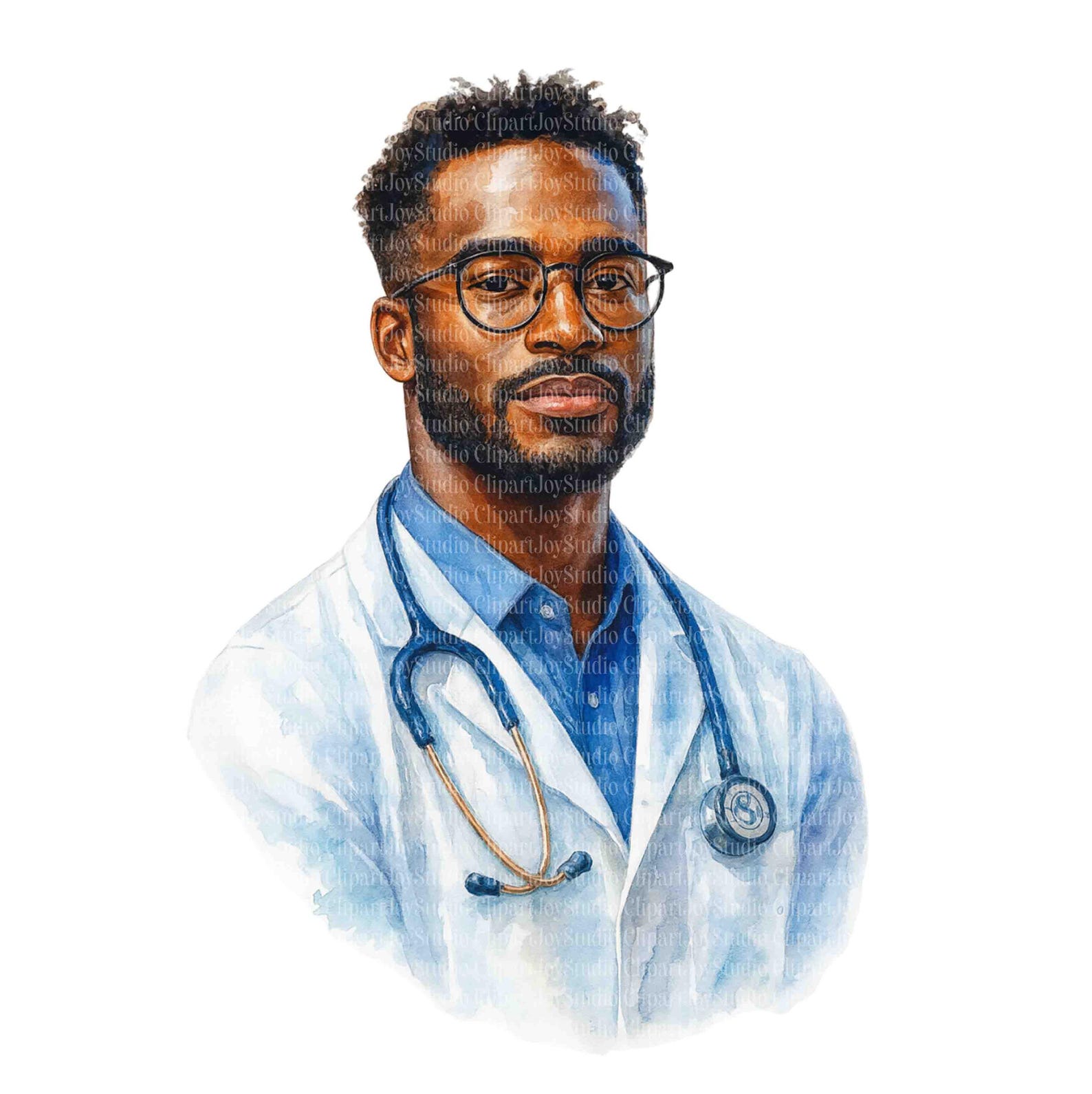 Watercolor Doctors Clipart Bundle, Medical Clipart, High Quality Pngs ...