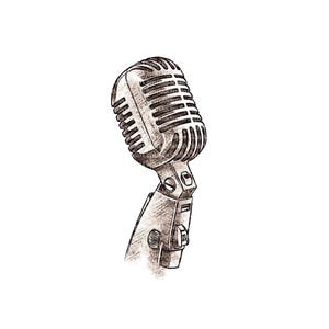 Vintage Microphone Clipart Bundle, Retro Microphone, Clipart Pack, PNG ...