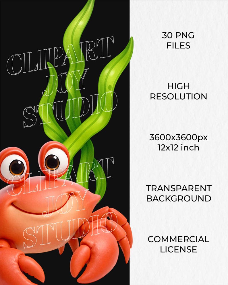 Under the Sea Clipart, Watercolor, Ocean Animals Png, High Quality ...
