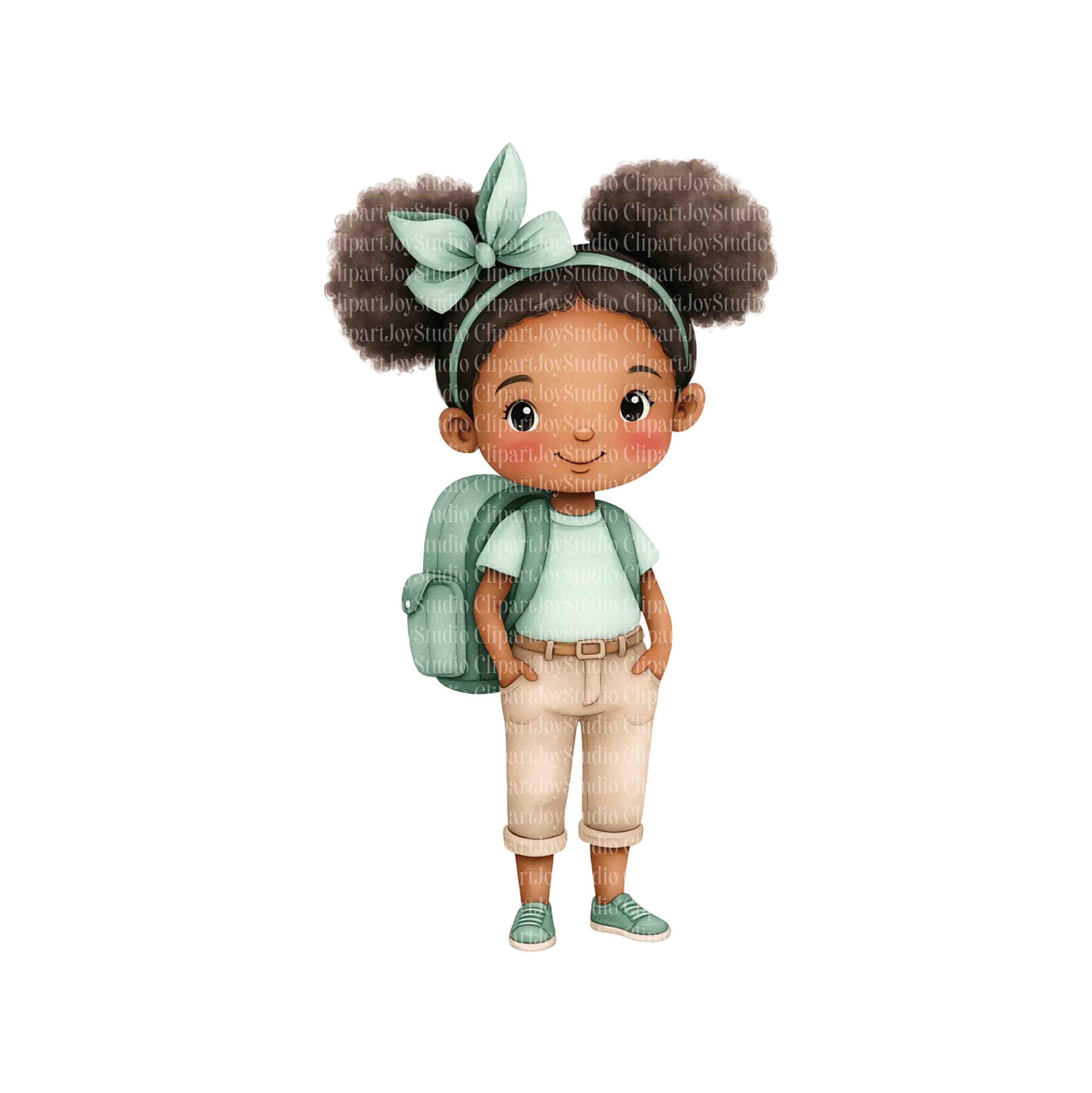 School Children Clipart Bundle, School Kids PNG, Back to School Digital ...