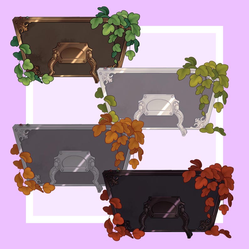 Rigged Vtuber Drawing Tablet Asset: Customizable Cottagecore Live2d ...