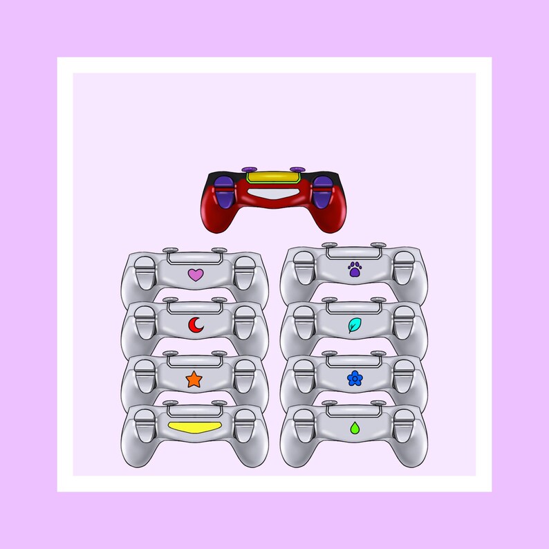 Vtuber Game Controller Asset Bundle: Animated Live2d Arms (PDF Guide ...