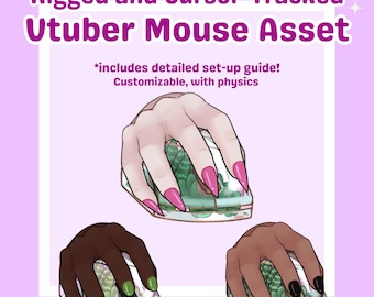 Vtuber Mouse Asset: Cursor Tracking Terrarium Design (PDF Guide ...