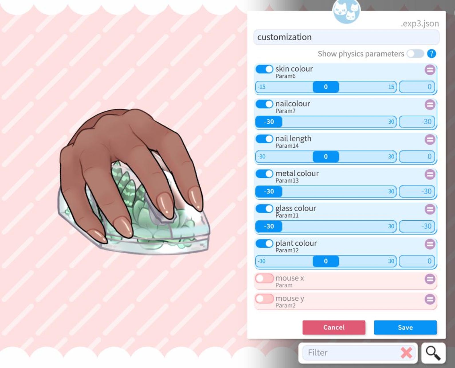 Vtuber Mouse Asset: Cursor Tracking Terrarium Design (PDF Guide ...