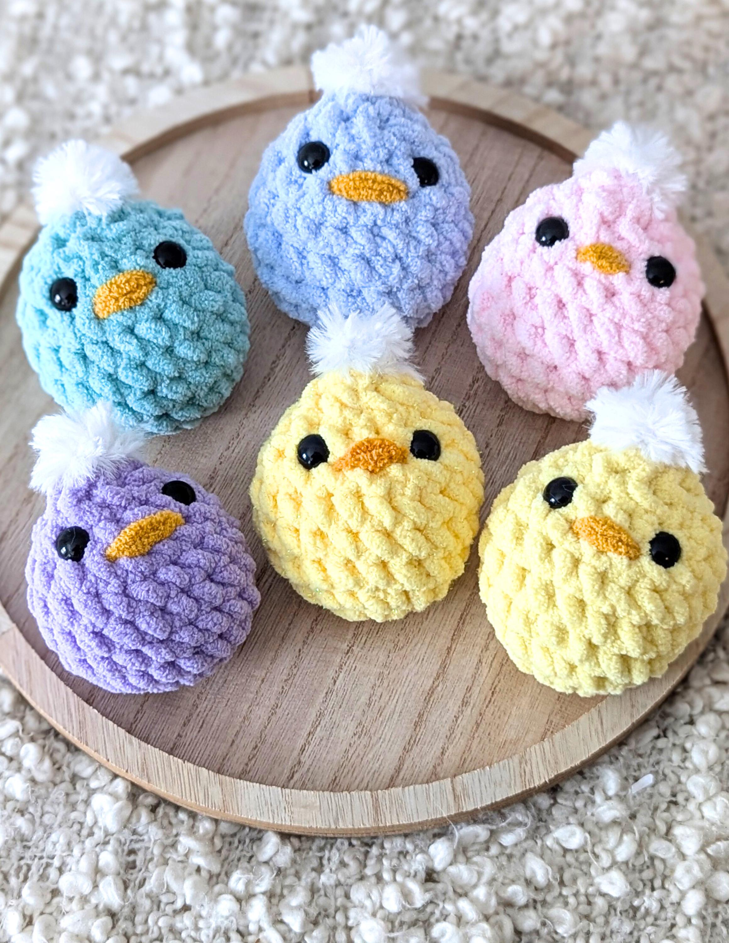 CROCHET PATTERN Li'l Chicky Nugget Simple Chick Amigurumi Beginner No ...