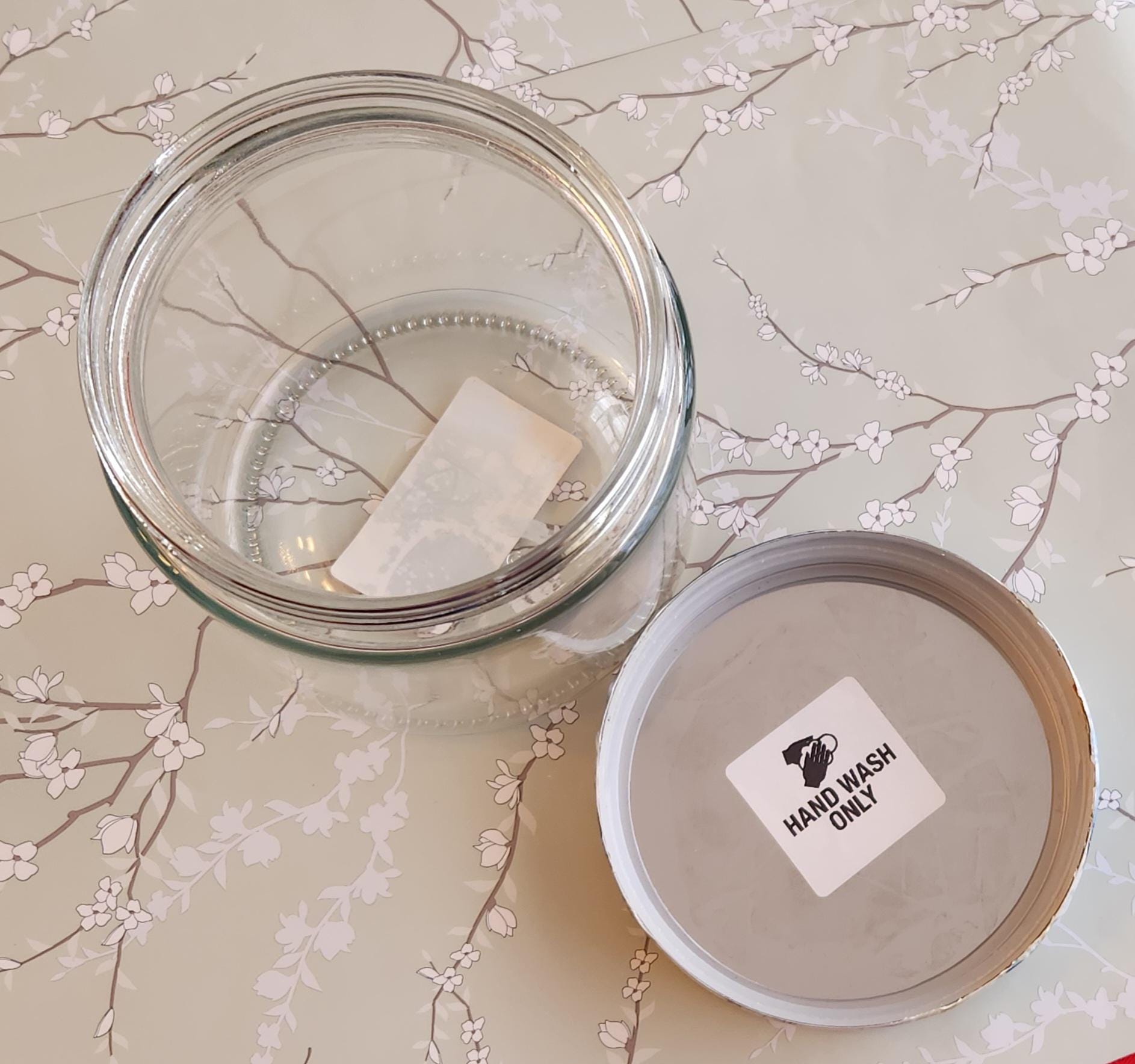 Unique Hand-painted Glass Jar - Etsy