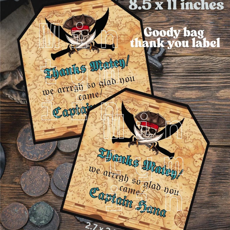Pirate Goody Bags - Etsy